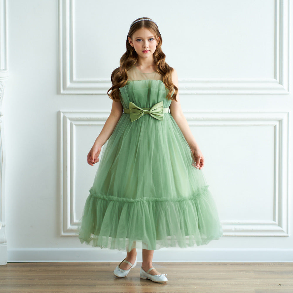 Rochie cu detalii Relifa Verde